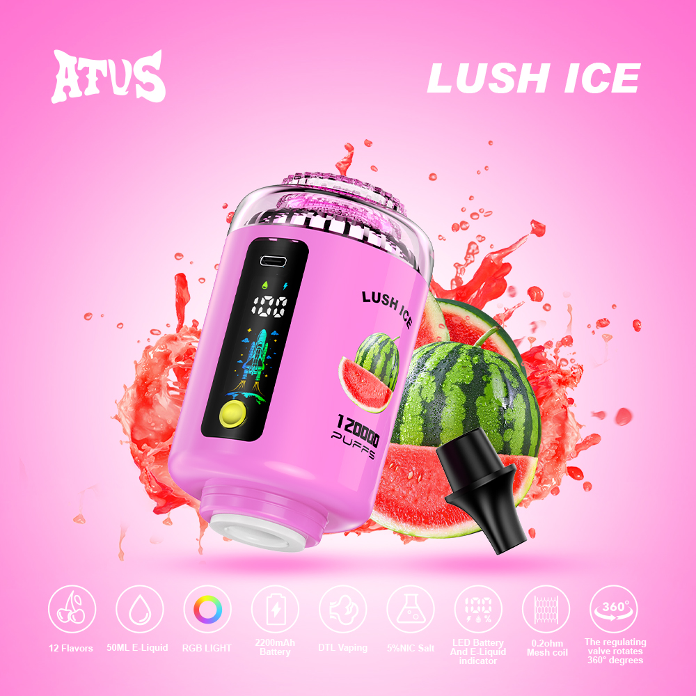 ATVS 120000 Puffs DTL Disposable Vape - ROSTAR